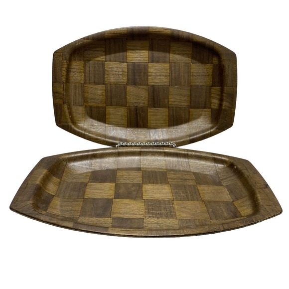 Unbranded | Dining | Lot Of 2 Vtg Mid Century Modern Hand Woven Large ...